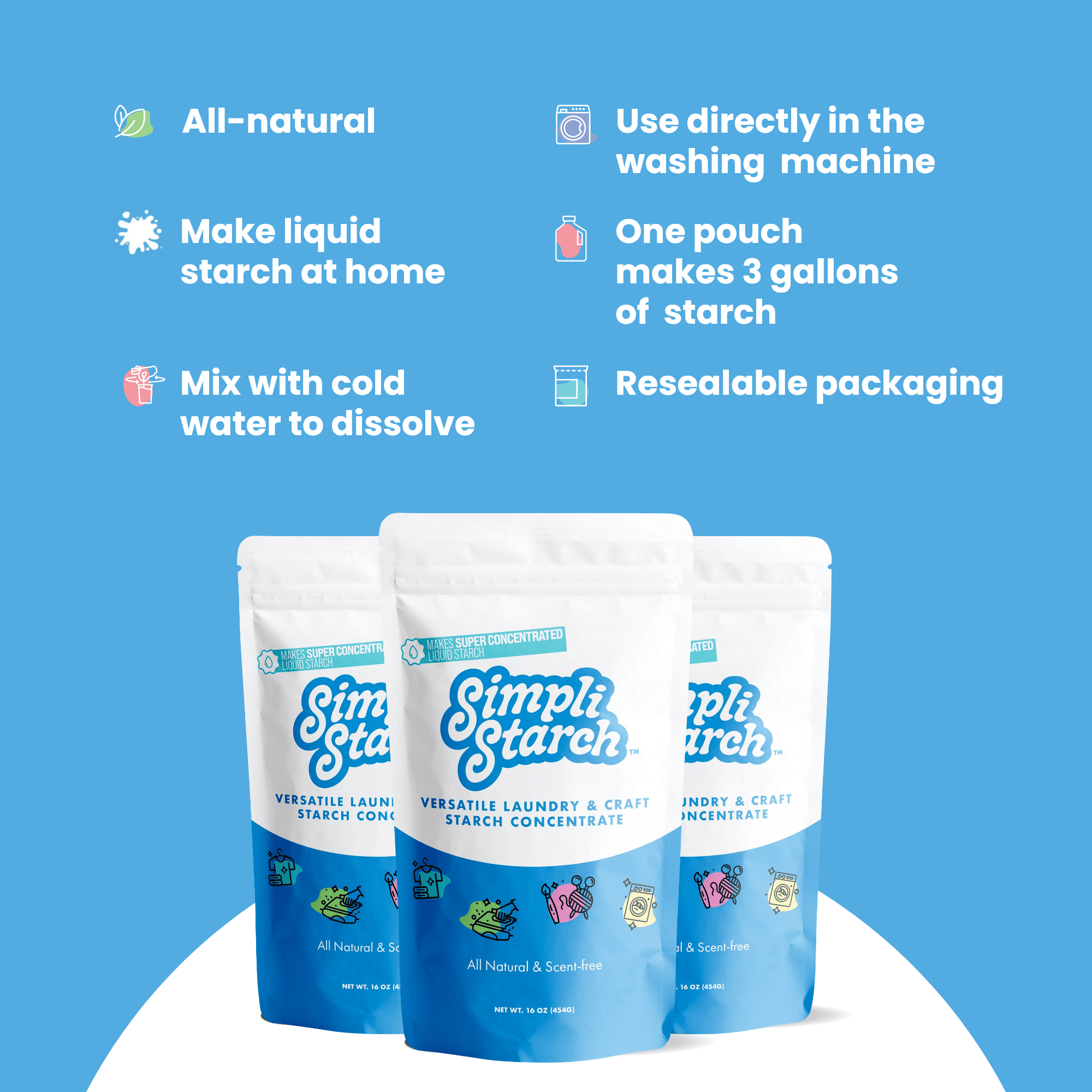 Simpli Starch – Your Ultimate Laundry Starch Solution